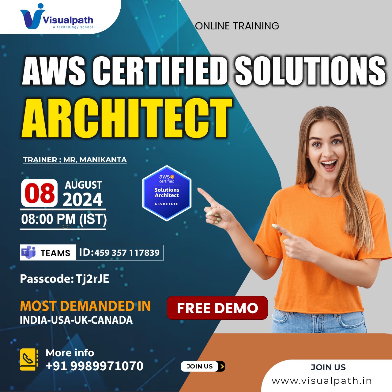 AWS Solution Architect Certification Training | Get Certified
