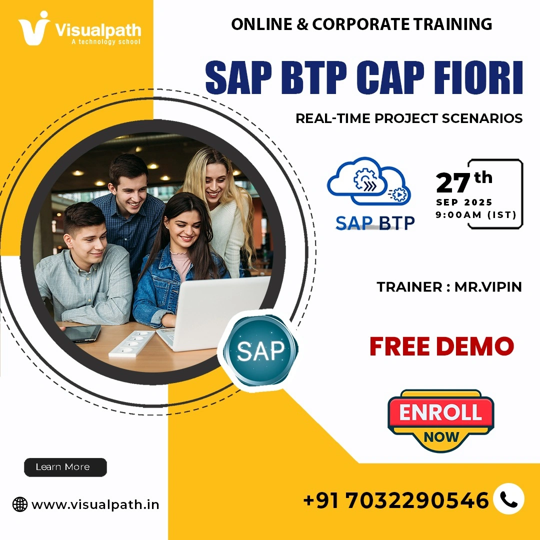 SAP Fiori Training 2025 | Master Fiori & BTP CAP Online