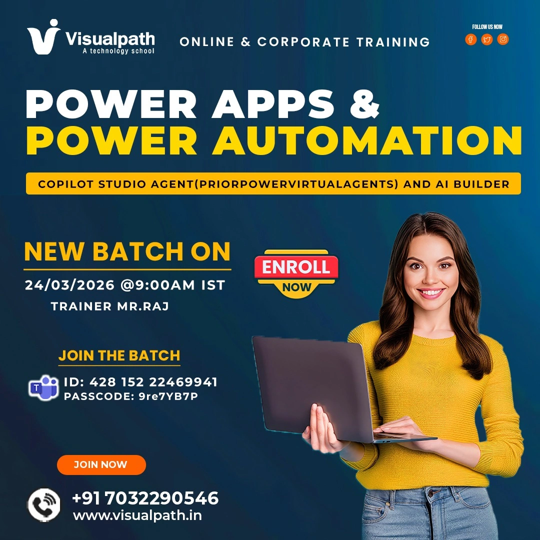 Microsoft Power Apps Training & Copilot Studio Course | Visualpath