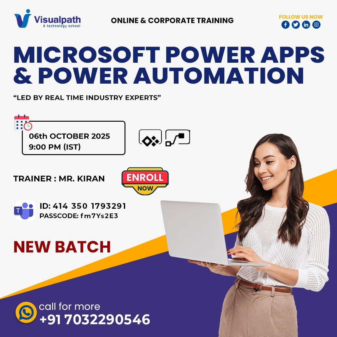 Microsoft PowerApps Training | Power Automation Training