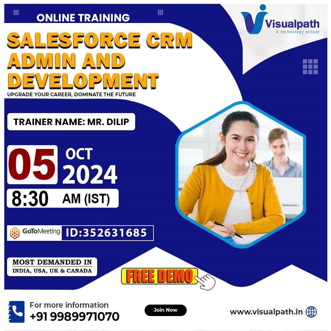 Salesforce Crm Training Salesforce Crm Online Training